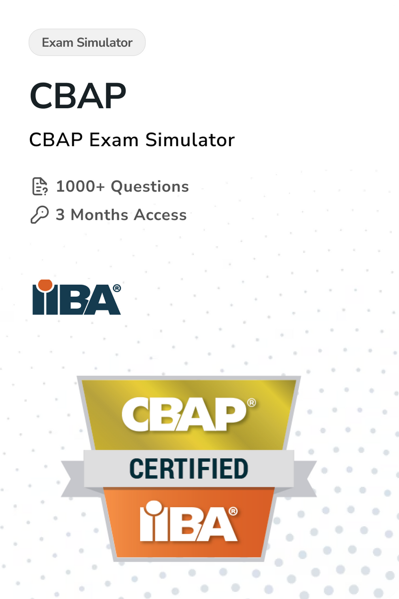 CBAP Exam Simulator – Team Academy