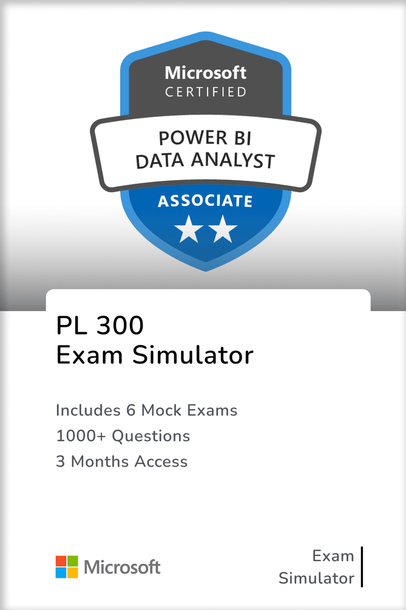 PL300 Exam Simulator – Team Academy